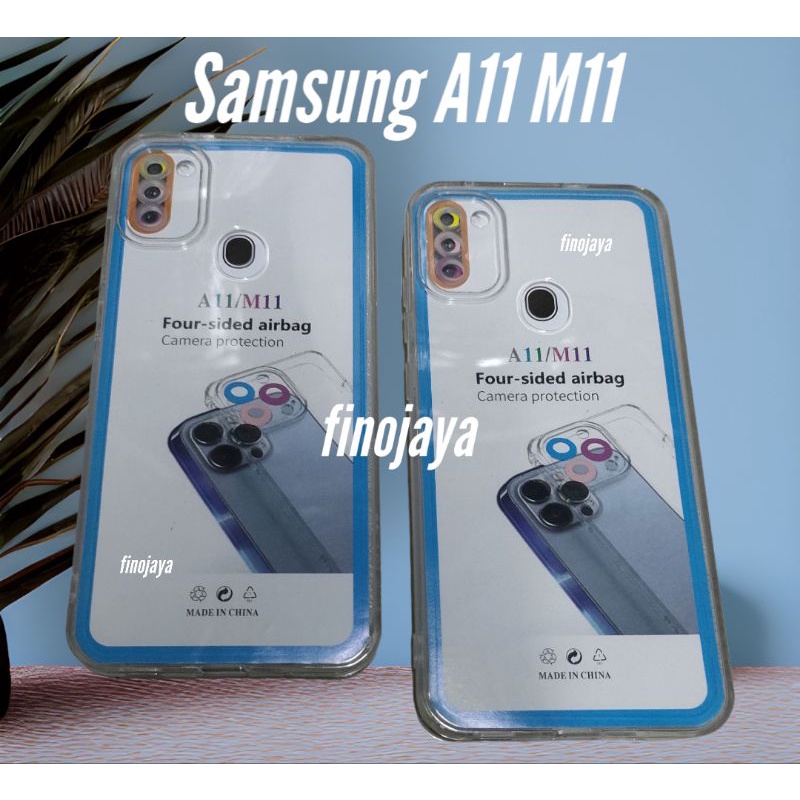 Jual Soft Case bening For Samsung A11 M11 Silicon Casing Case Clear ...