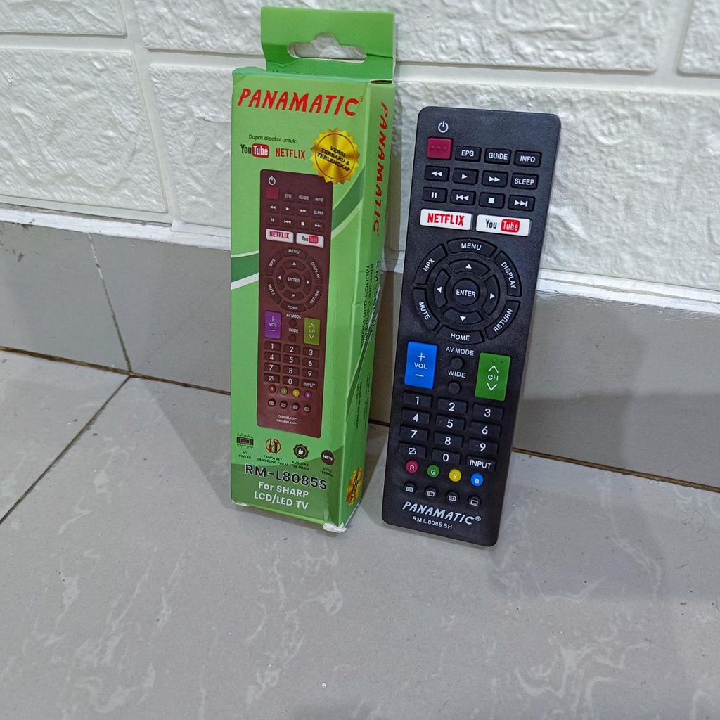 Jual Remote TV LED LCD SHARP SMART (Tanpa Setting / Langsung Pakai) Remot | Shopee Indonesia