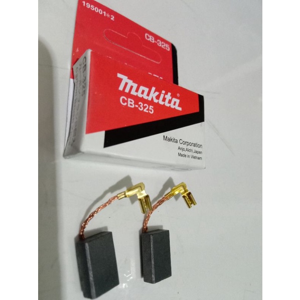 Jual CARBON BRUSH MAKITA CB 325 ORI/ARANG SPUL MAKITA CB 325 ORI | Shopee Indonesia