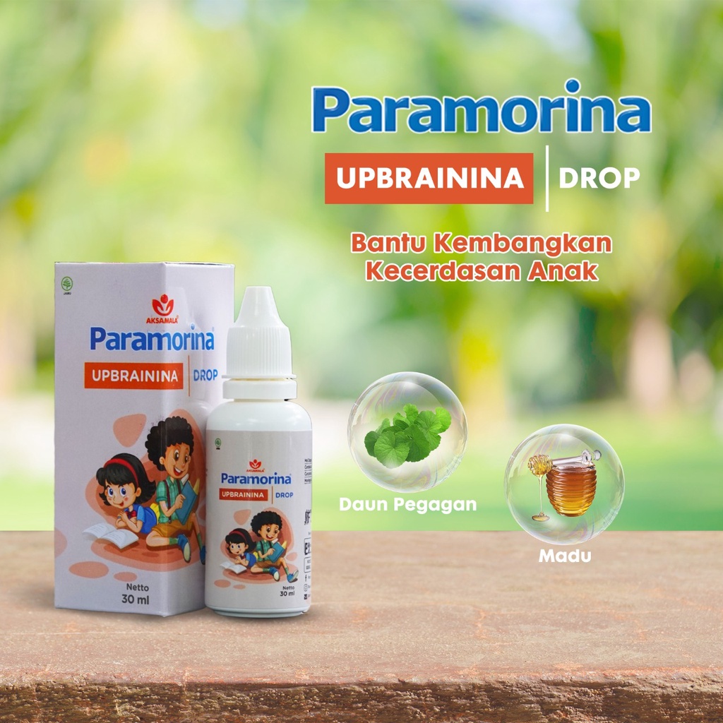 Jual [NEW] Paramorina Drop - UPBRAININA - Tetes 30ml Kembangkan ...