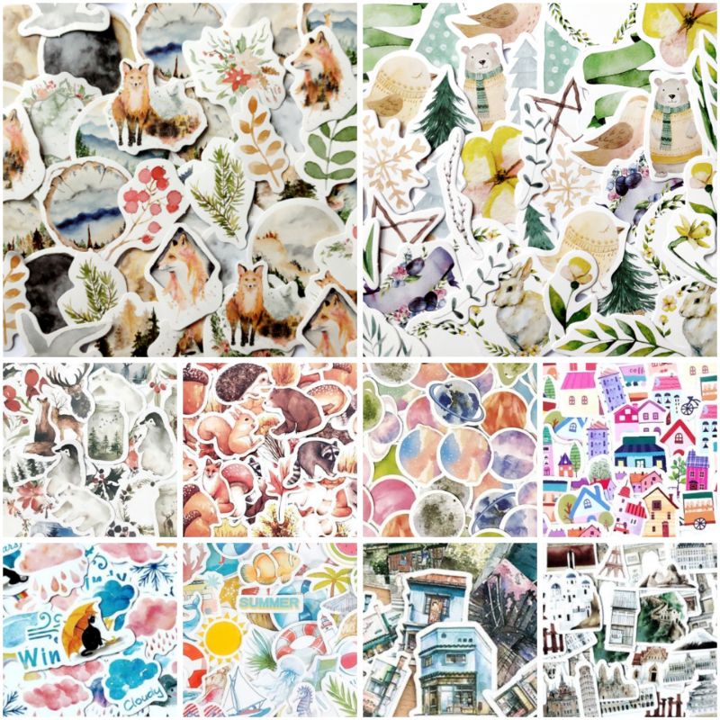 Jual Stiker Dekoratif DIY Set isi 15 Stiker - Weather , Season ...