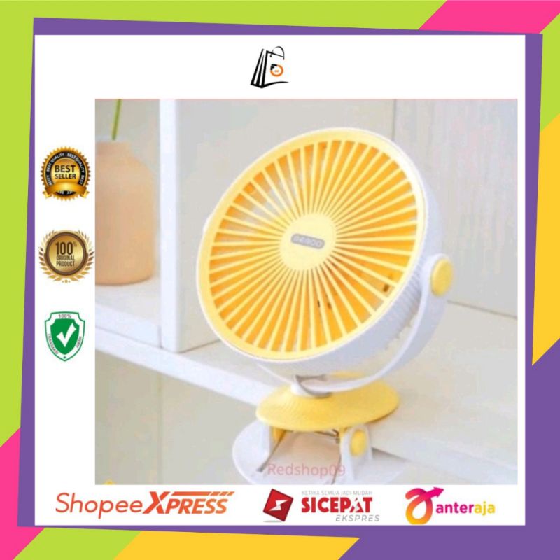 Jual ACE - Memoo Kipas Angin Jepit Portable 15 Cm -Kuning/kipas angin ...
