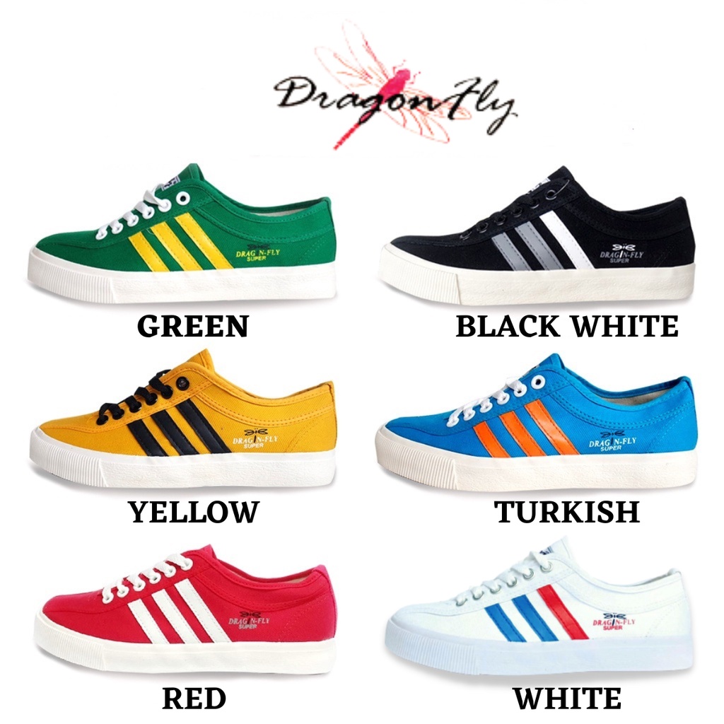 Jual Sepatu DRAGONFLY CAPUNG FALCON DRAGON FLY Sneakers Kanvas Kasual ...