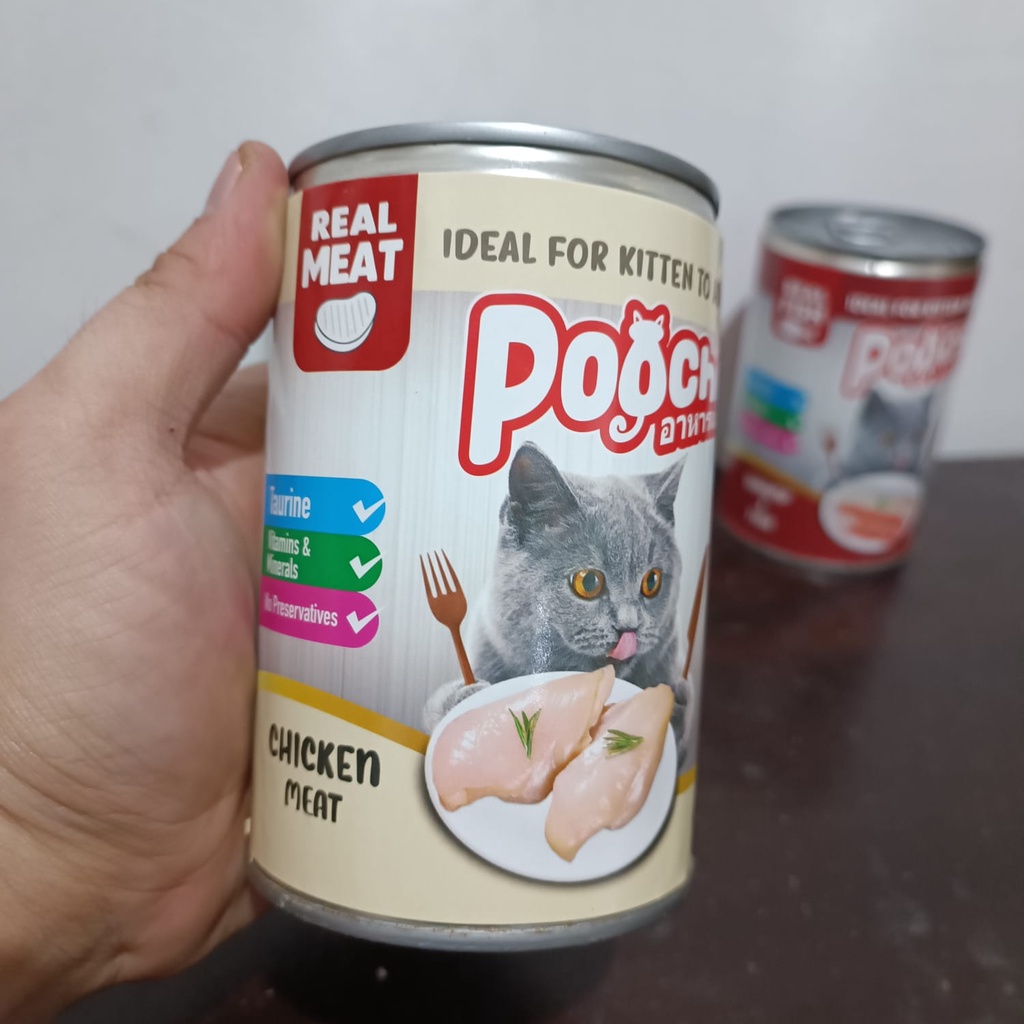 Jual POOCHA Kaleng Makanan Basah Ekonomis Makanan Kaleng Kucing 400 ...