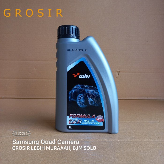 Jual OLI MESIN BENSIN SL 10W-30 1 LITER MERK WIN | Shopee Indonesia