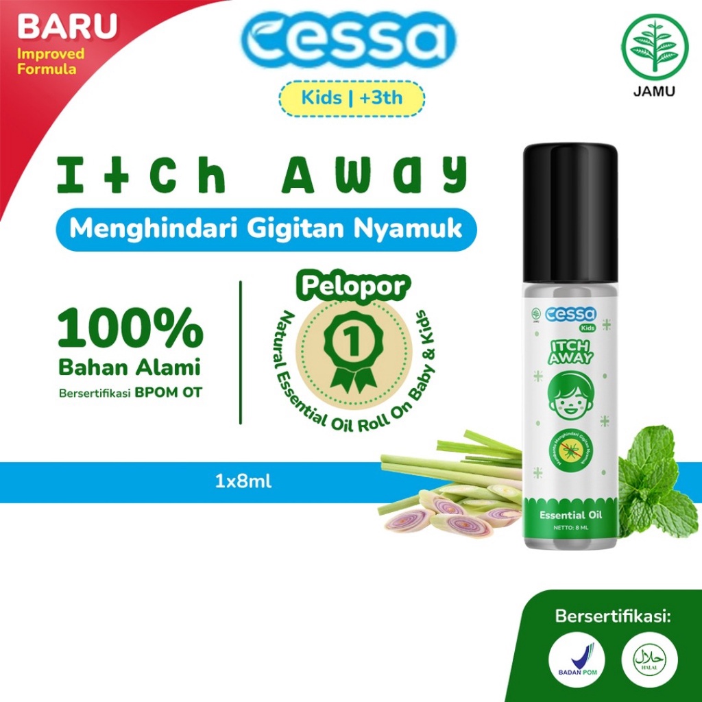 Jual CESSA MURAH NATURAL ESSENTIAL OIL BABY CESSA BAYI & KIDS COUGH ...