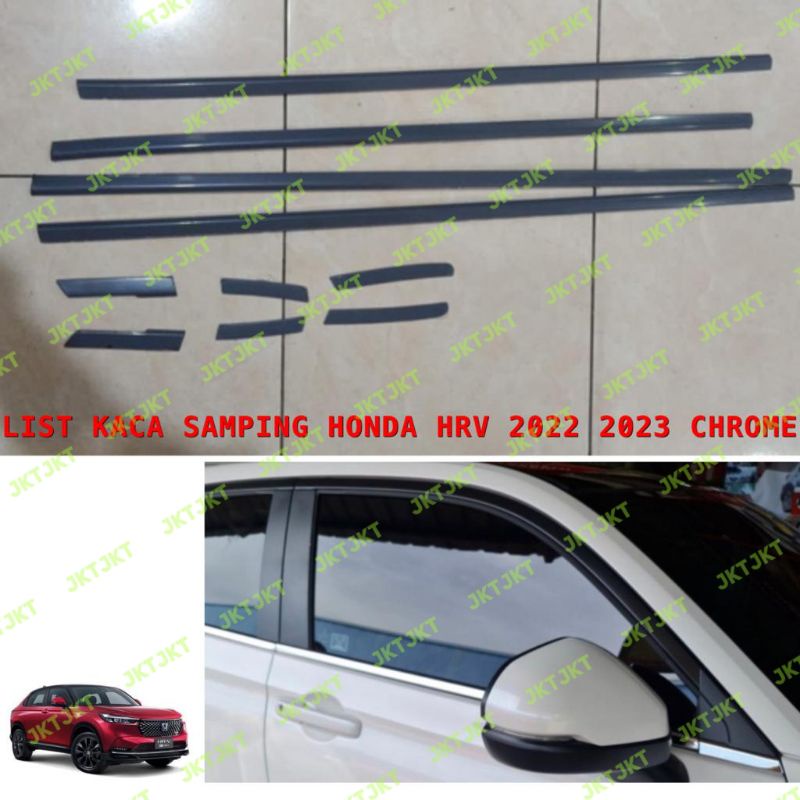 Jual List Kaca Samping Honda Hrv HR-V 2022 2023 UP Chrome | Shopee ...