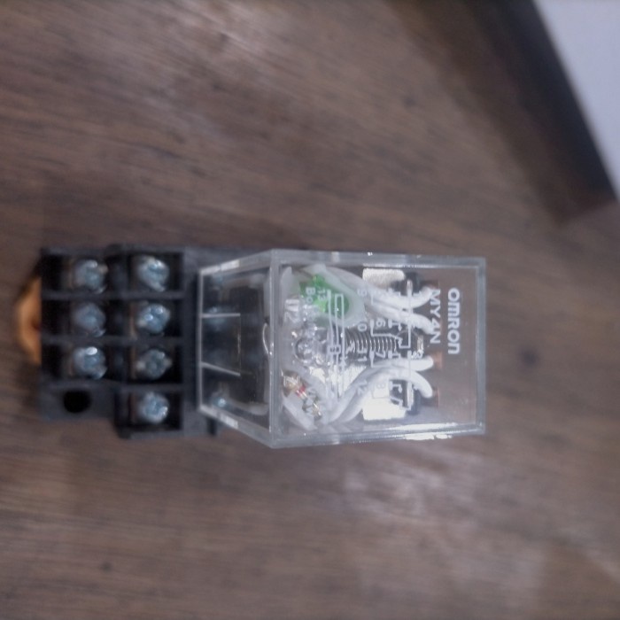 Jual (:(:(:(] relay Omron my4n 24vdc + kaki | Shopee Indonesia