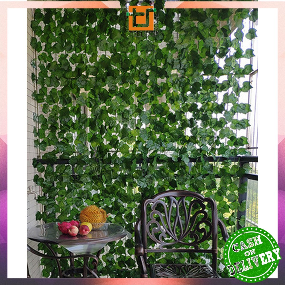 Jual OFM-C743 Daun Rambat Plastik Daun Maple Hias Tanaman Artificial ...