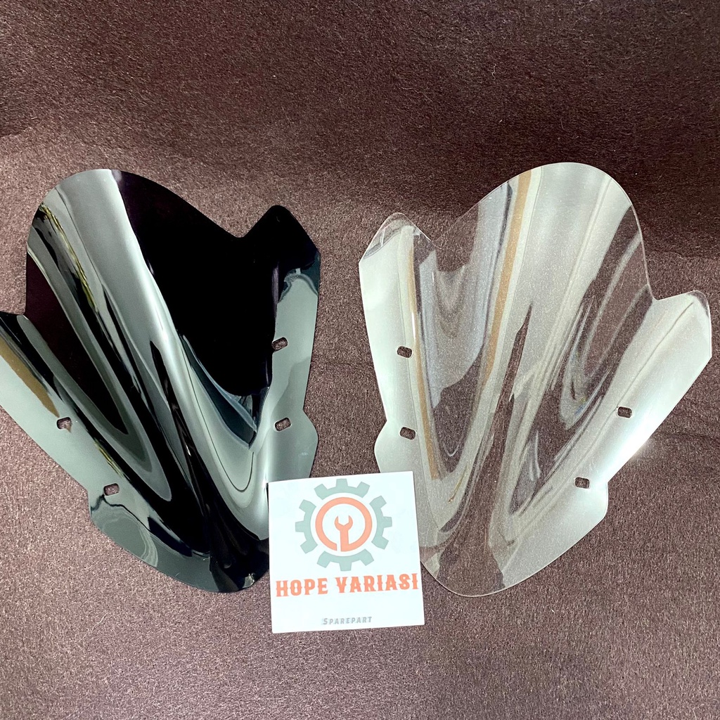 Jual VISOR AEROX OLD NEW ARCYLIC Visor windshield Aerox 155 RYBEN DAN ...