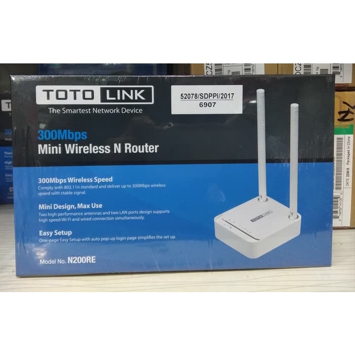 Jual TOTOLINK N200RE 300Mbps Wireless n Router | Shopee Indonesia
