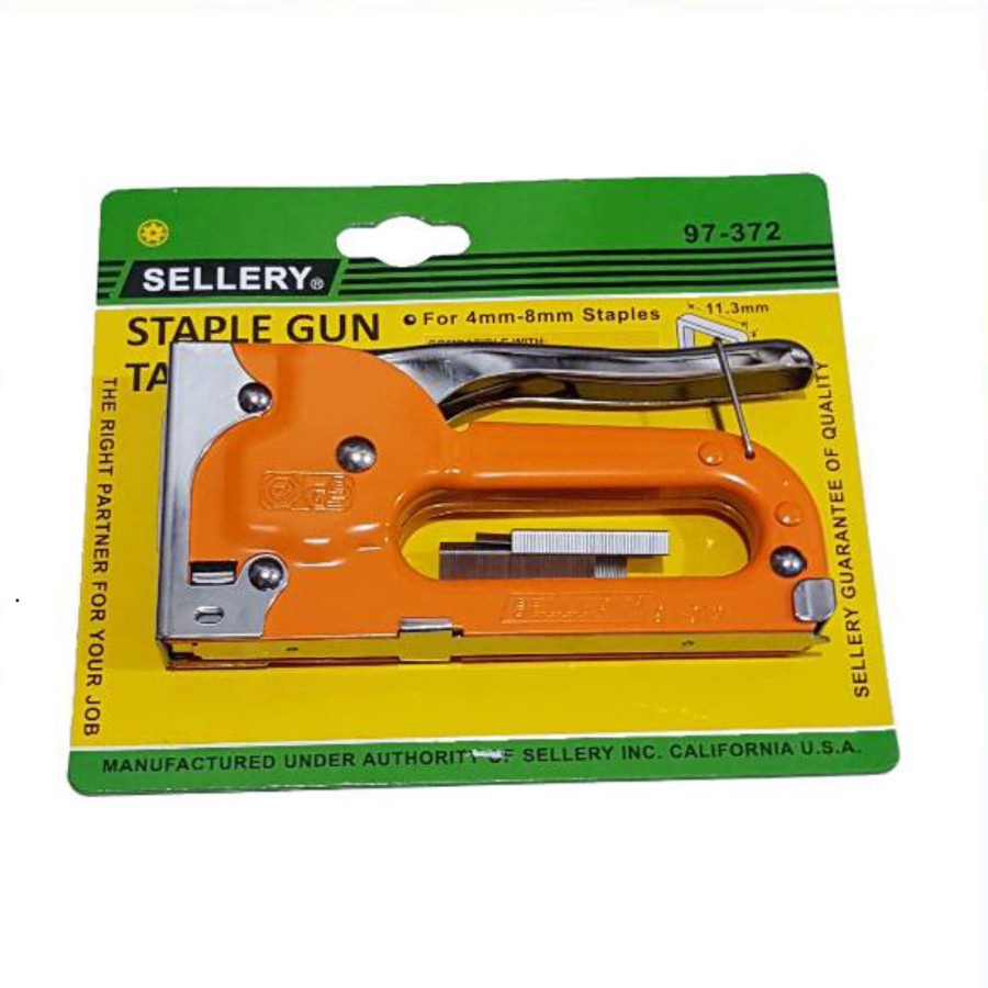 Jual Staples Gun Tracker Staples Tembak Besi Dinding Sellery | Shopee ...