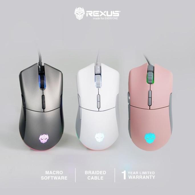 Jual Mouse Gaming Rexus Xierra X15 RGB - X 15 Macro Gaming Mouse ...