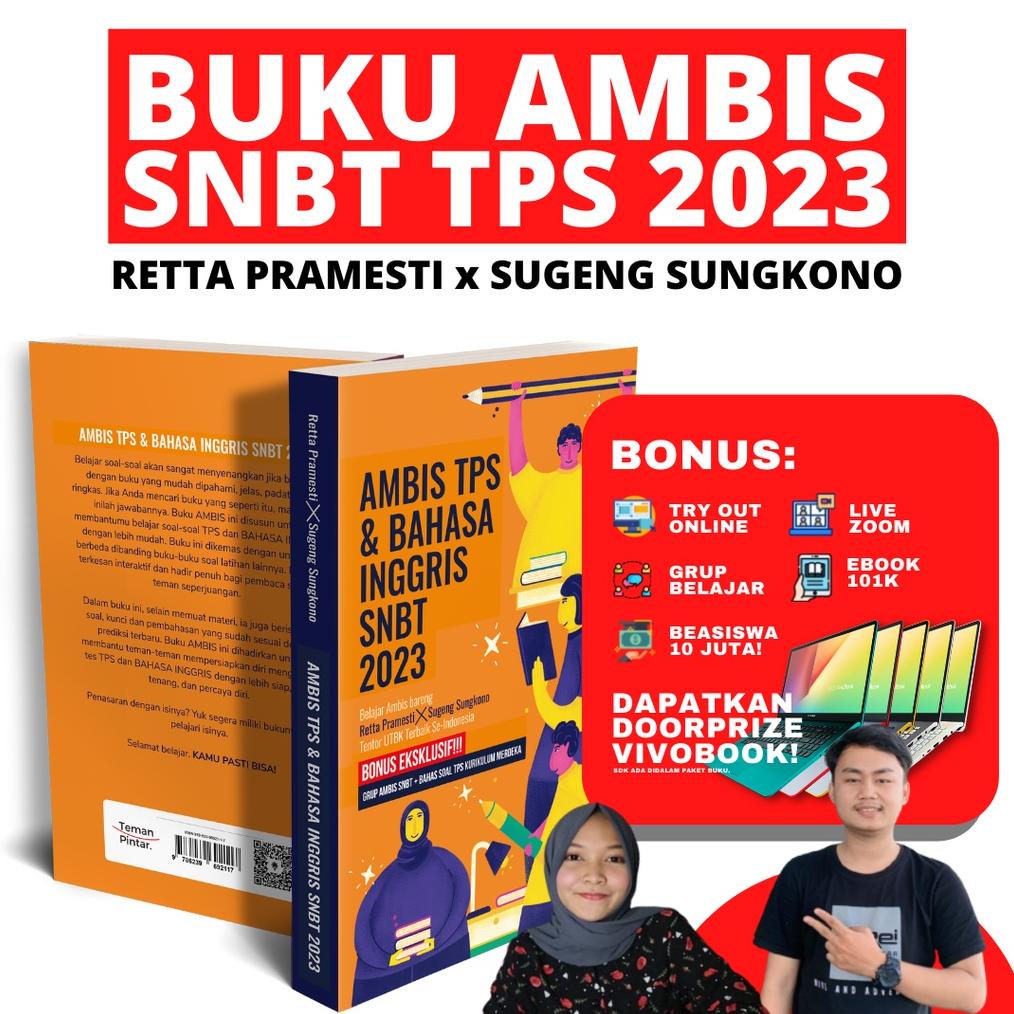 Jual BISA COD UPDATE!!! BUKU AMBIS SNBT TPS 2023 RETTA PRAMESTI x SUGENG SUNGKONO / BUKU SNBT ...