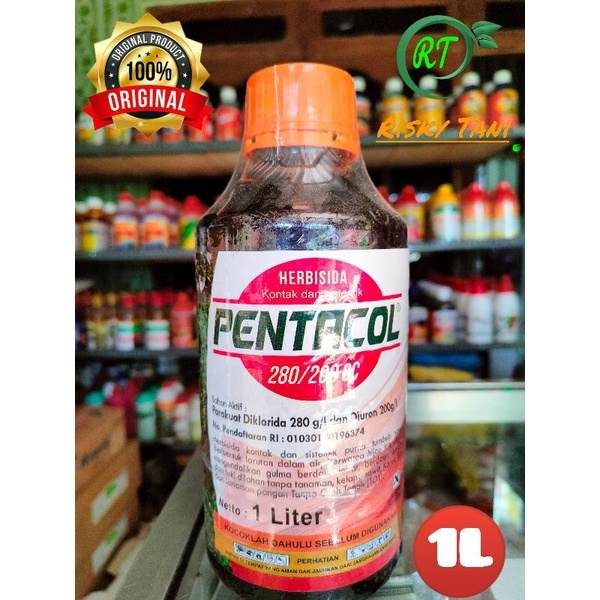 Jual HERBISIDA PENTACOL 280/200SC 1Liter | Shopee Indonesia