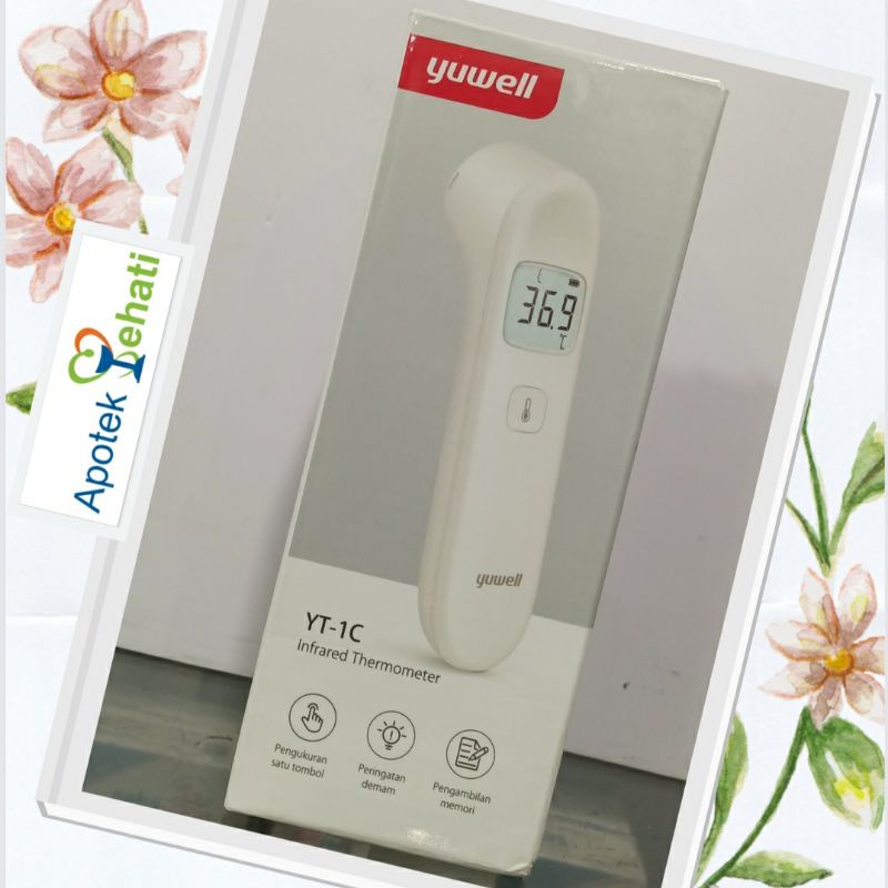 Jual Thermometer Infrared YT-1C Yuwell Thermometer Non Contact ...