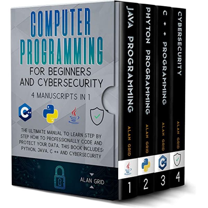 Jual Computer Programming for Beginners and Cybersecurity 4BOOKS IN 1 ...