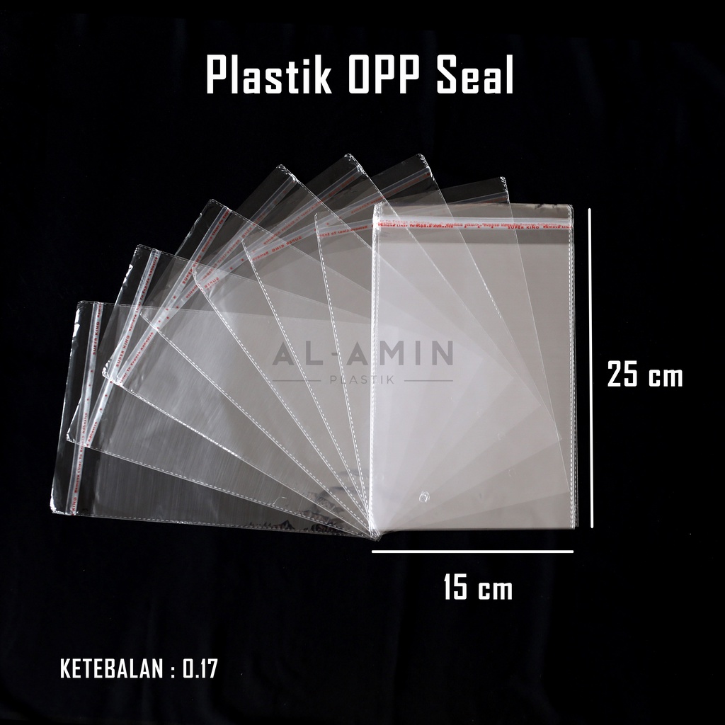 Jual Plastik OPP Seal Packing / Plastik Hijab / Plastik Baju / Plastik ...