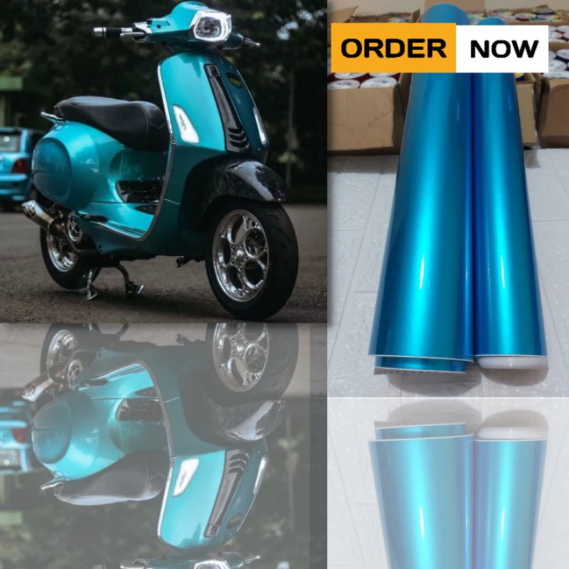 Jual Sticker Scotlite Biru Muda Candy Skotlet Light Blue Candy Skotlet ...