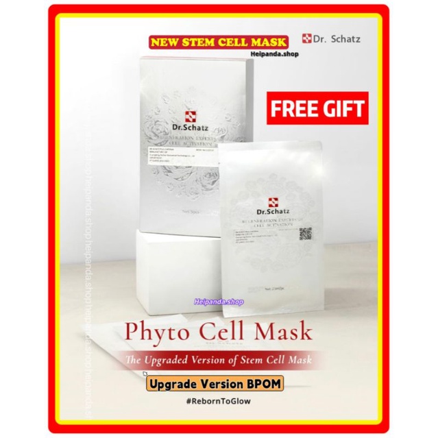 Jual DR SCHATZ STEM CELL MASK / PHYTO CELL MASK / APPLE STEM CELL MASK ...
