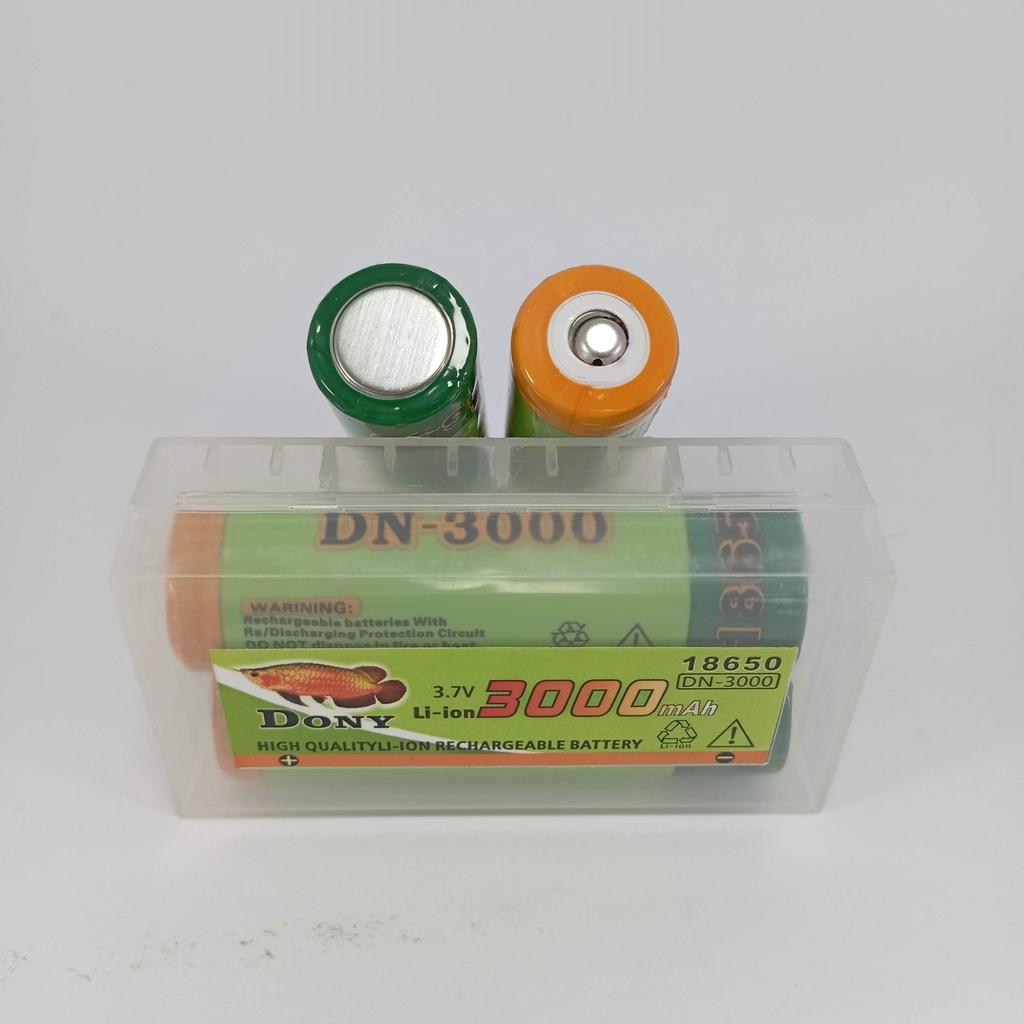 Jual BATERAI LITIUM DONY LI-ION 3000 mAh DN-3000 HARGA PER PCS | Shopee ...