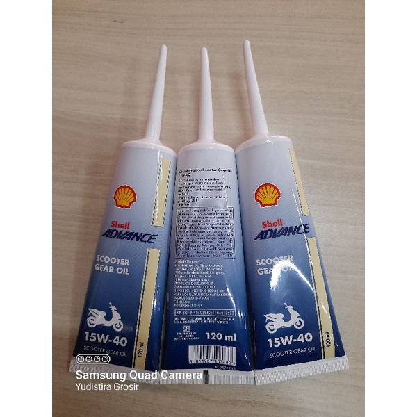 Jual Shell Gear Oil Motor Matic Oli Gardan Motor Matic 120Ml | Shopee ...