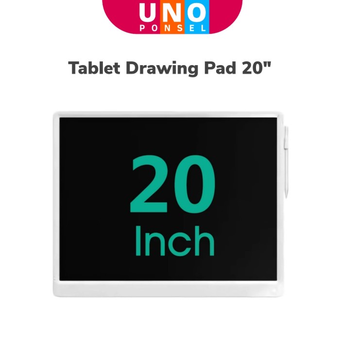Jual Drawing Xiaomi Lcd Chalkboard Writing Tablet - 20 Inch - Drawing ...