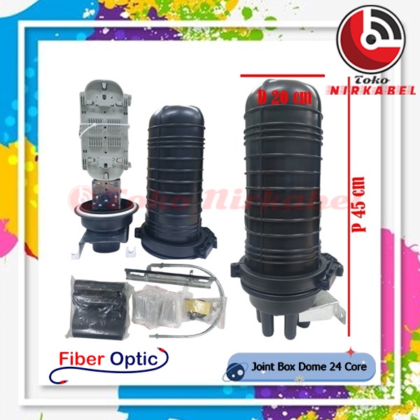 Jual Fiber Optic Joint Box Dome 24 Core|Joint Closure Dome 24 Core FO ...