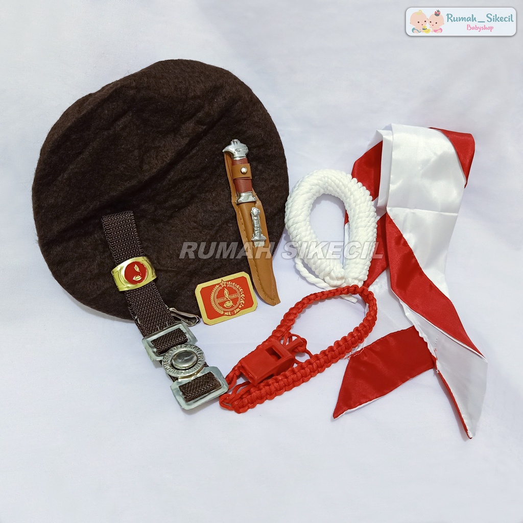 Jual Perlengkapan Pramuka Sekolah SD SMP SMA Komplit Satu Set Putra ...