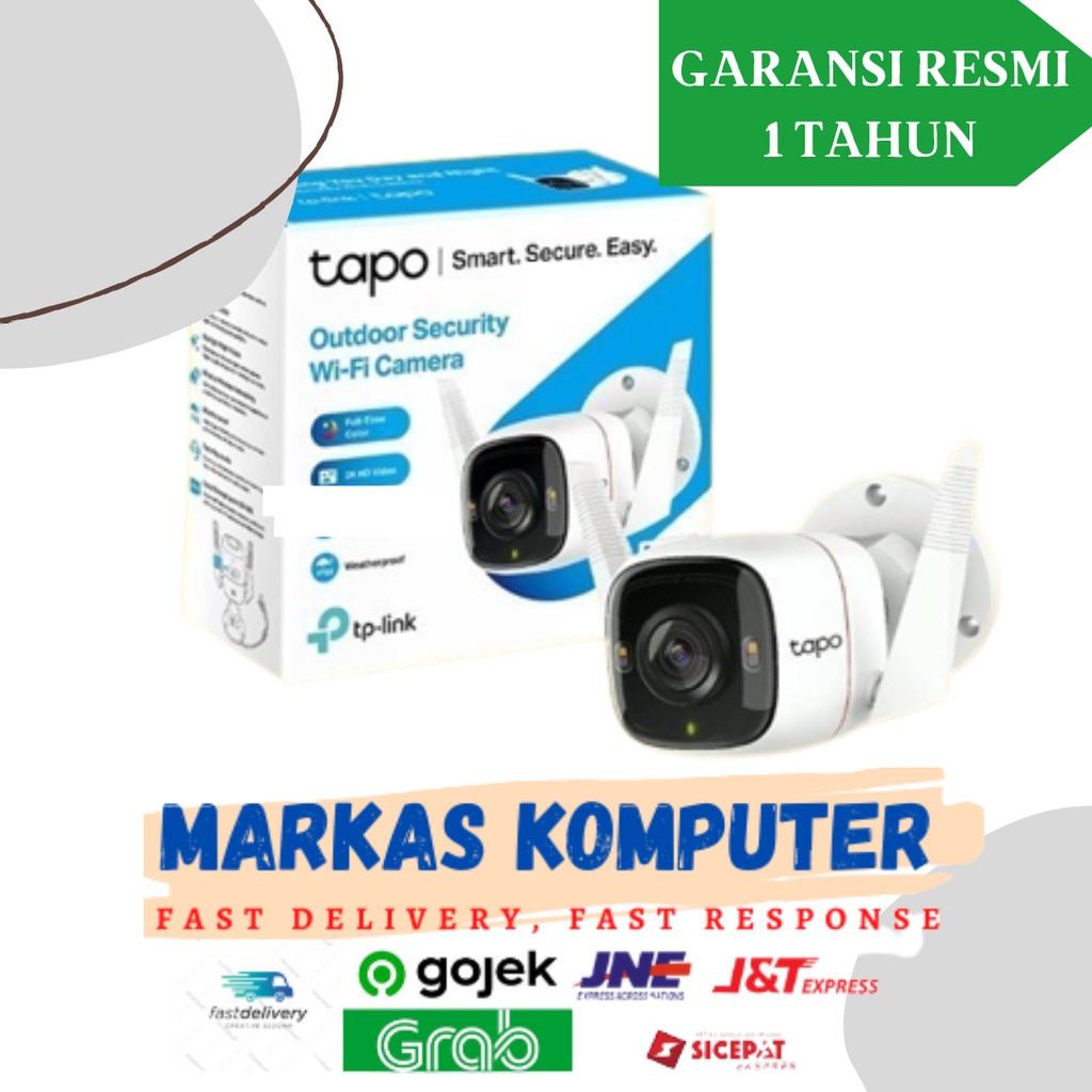 Jual TP-LINK Tapo C320WS Outdoor Security Wi-Fi Camera - Tplink C 320ws ...