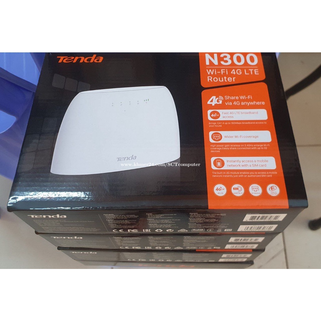 Jual Modem WiFi Router Tenda 4G03 Support Semua Kartu GSM 4G LTE Auto ...