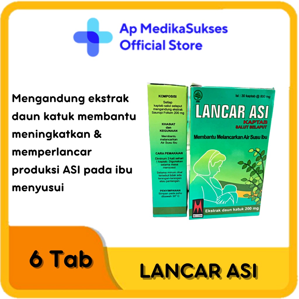 Jual Lancar Asi Ekstrak daun Katuk ASI Booster Pelancar ASI ibu Menyusui | Shopee Indonesia