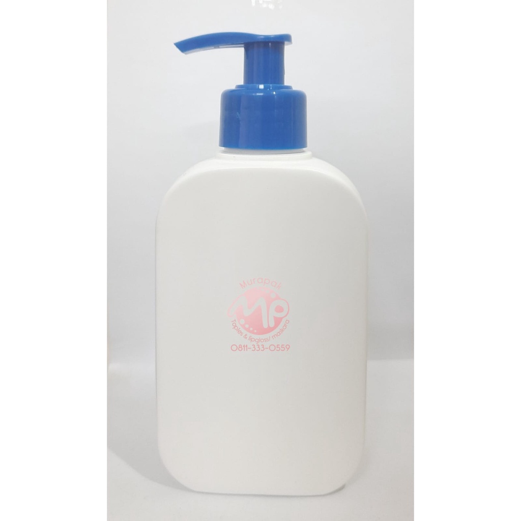 Jual Botol Plastik Pump 250ml - Botol Plastik Putih - Tutup Pump Lotion ...
