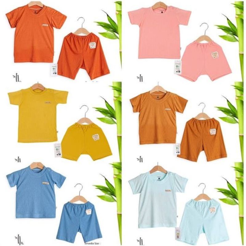 Jual Chiyo Bamboo Fiber Stelan Pendek Anak SML | Shopee Indonesia