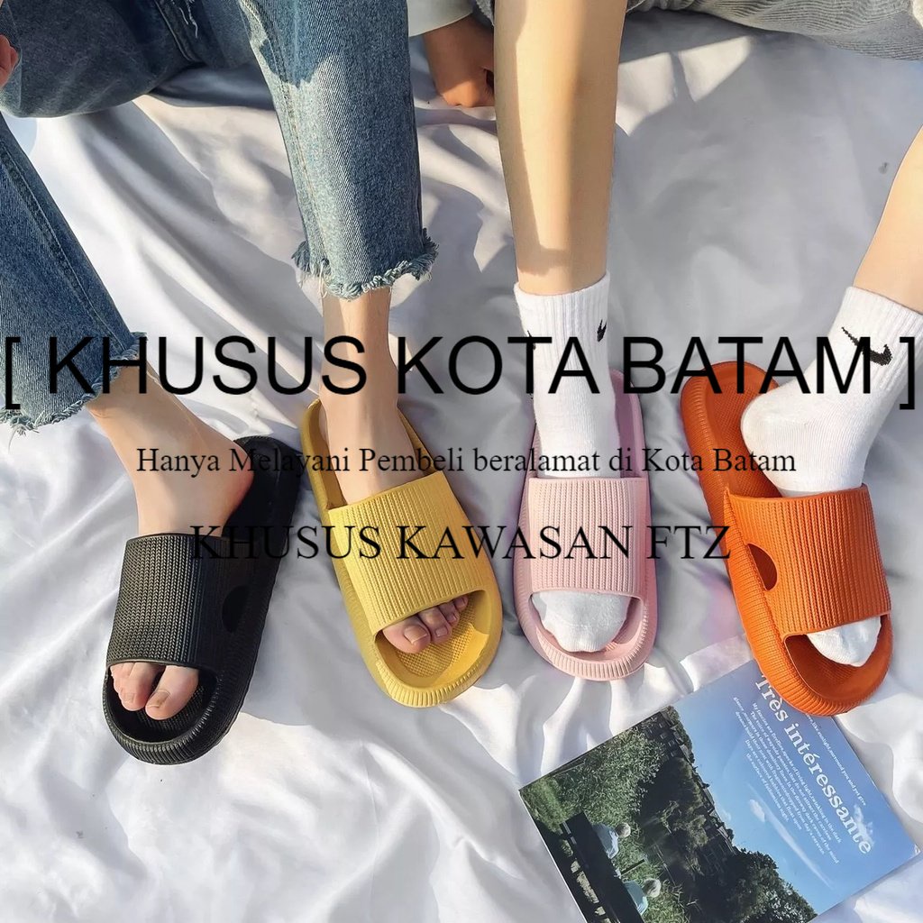 Jual [ KHUSUS KOTA BATAM ] DDMgalery - Sandal Karet Tebal Import Couple ...
