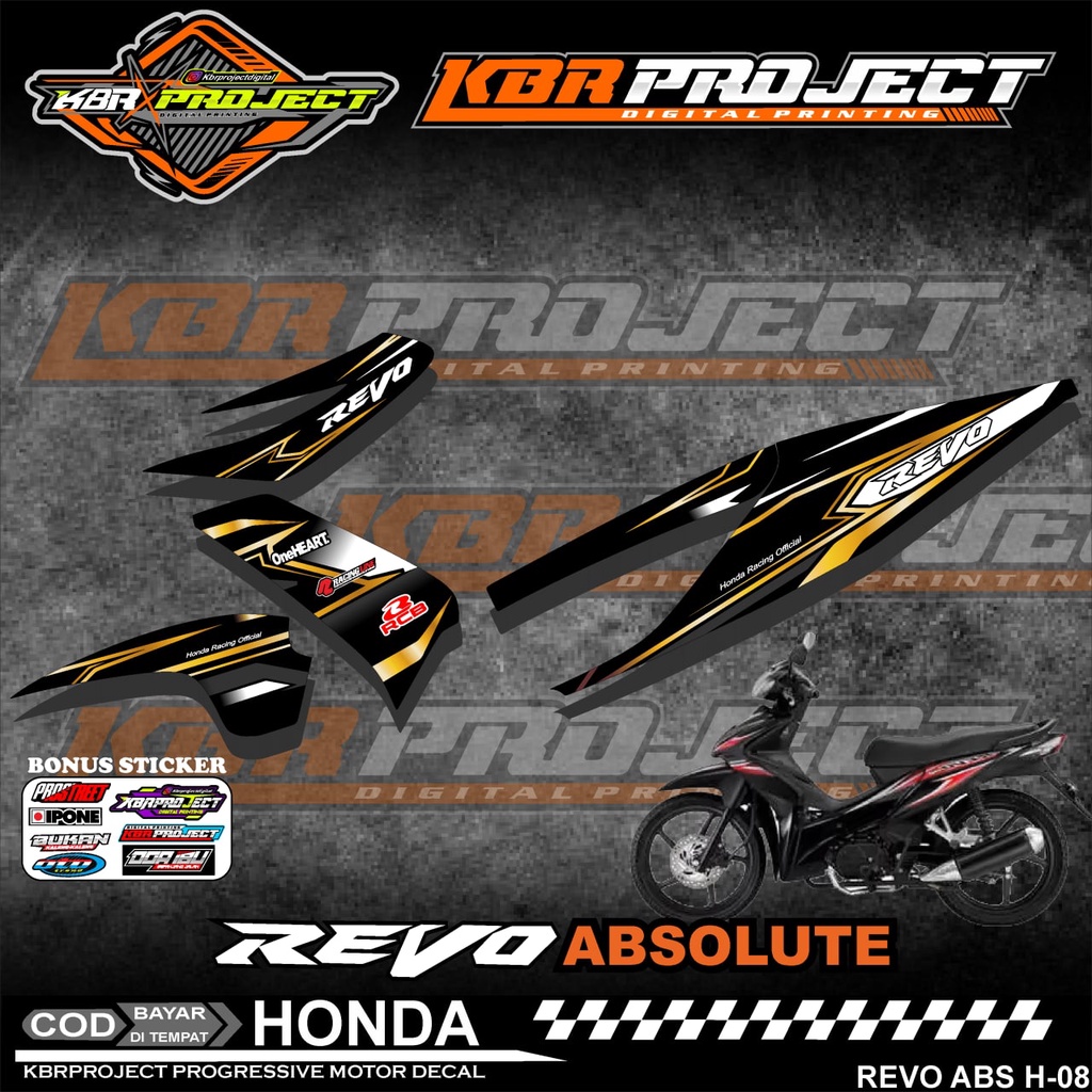 Jual Striping Sticker Revo Absolute - Stiker Lis Variasi Revo 2010-2013 ...