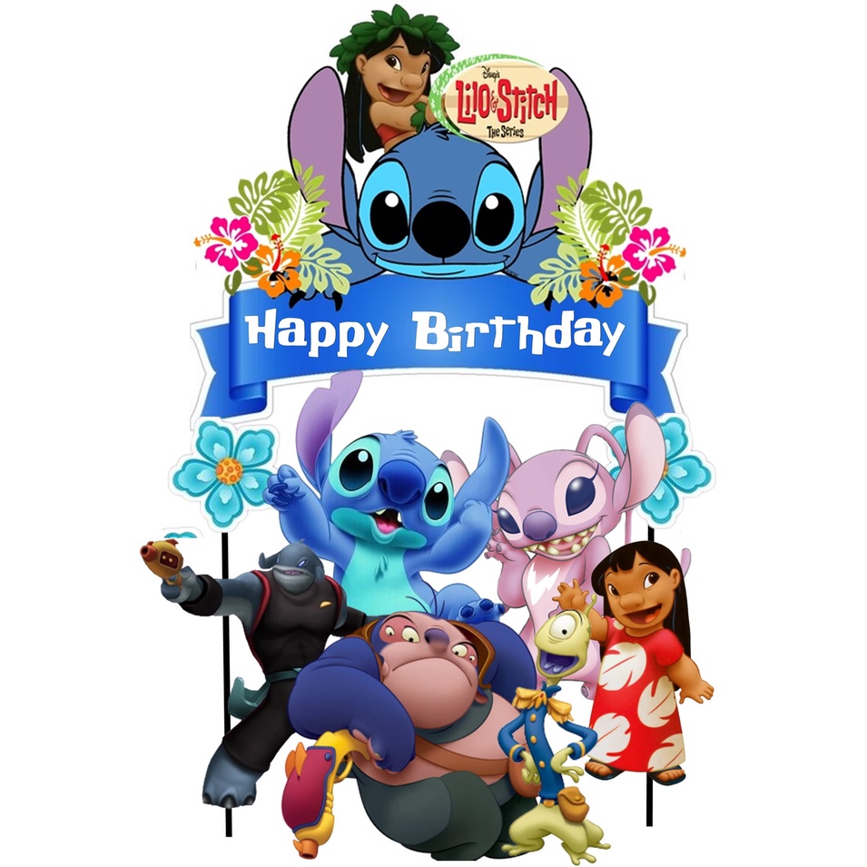 Jual LILO AND STITCH CAKE TOPPER | Shopee Indonesia