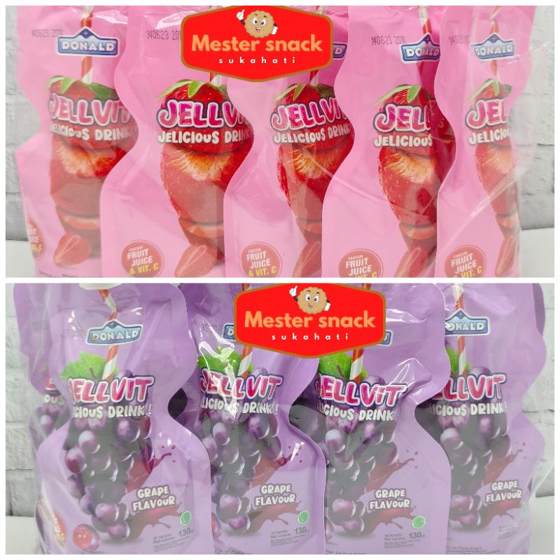 Jual Donald Jelly Vit 130 ml (1 pack isi 10 pcs) | Shopee Indonesia