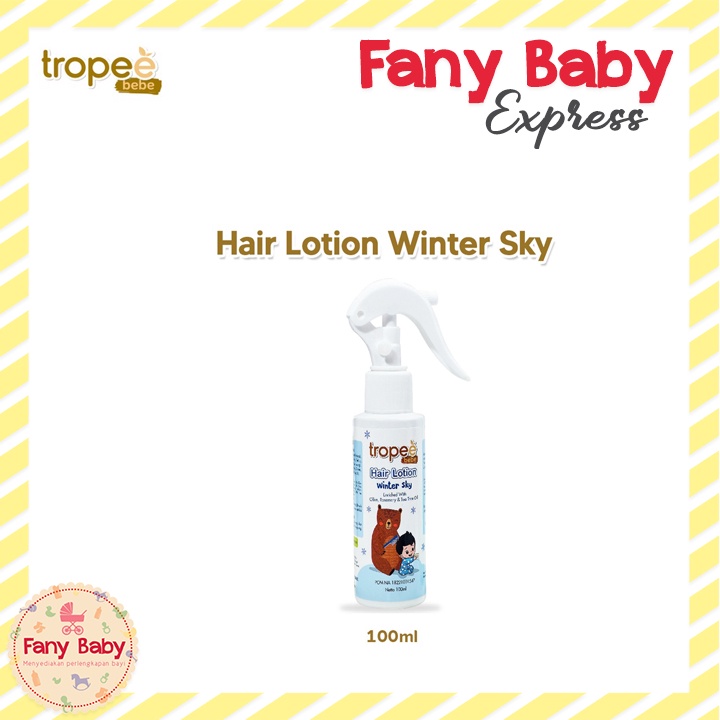 Jual TROPEE BEBE HAIR LOTION WINTER SKY 100ML | Shopee Indonesia
