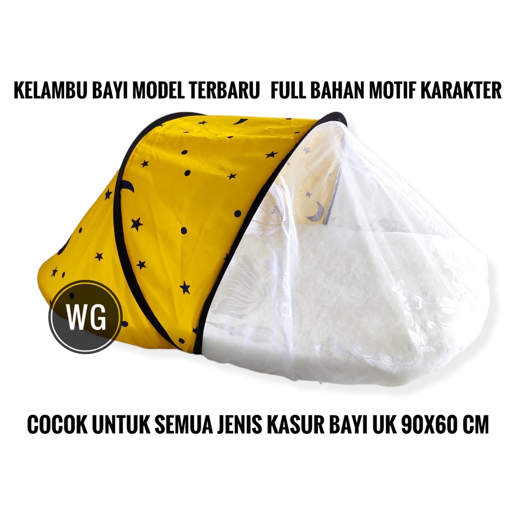 Jual JUMBO Kelambu Bayi Kojong Perlengkapan Baru Lahir Newborn Peralatan Tidur Murah Lipat Baby ...