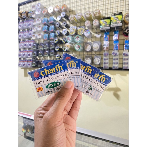 Jual Kail Charm Tipe 1022 N size 0.3 0.5 0.8 1 | Shopee Indonesia