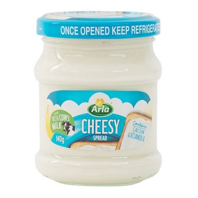 Jual Arla Cream Cheese Spread 140 Gram Krim Keju Oles Selai Roti Keju ...