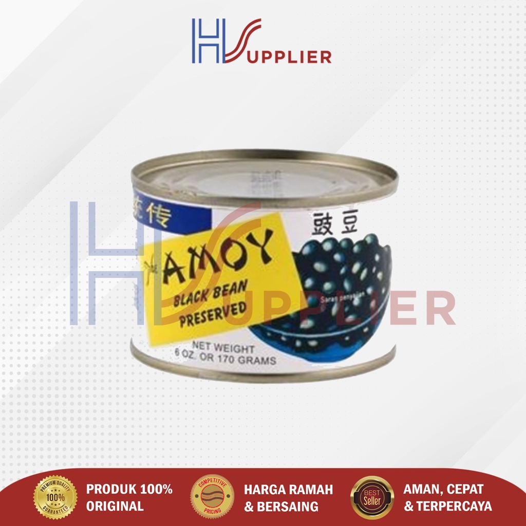 Jual Tausi Kaleng / Black Bean Preserved Amoy 170gr | Shopee Indonesia