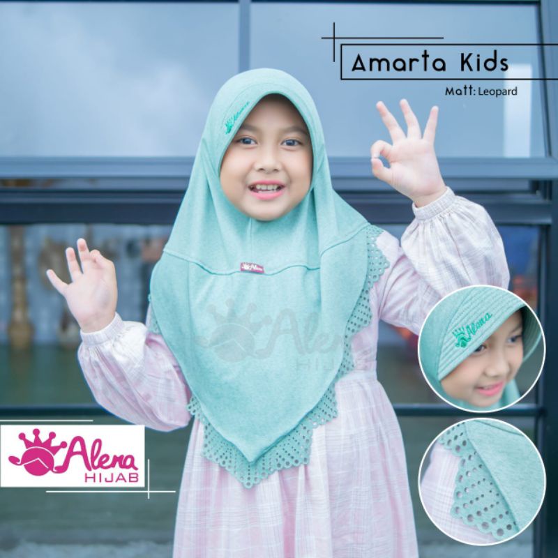 Jual Jilbab alena anak TK SD Amartha kids | Shopee Indonesia