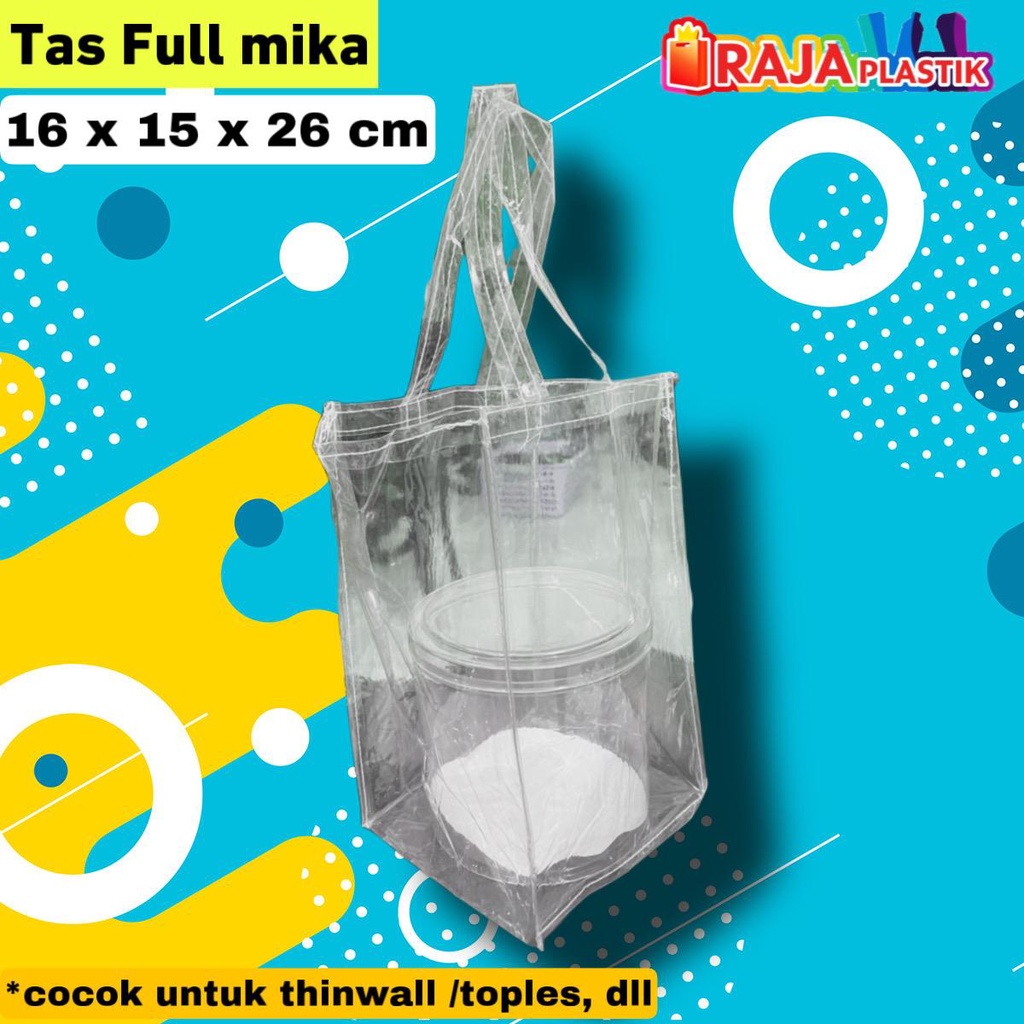 Jual Tas Plastik Full Mika Toples / Tas Plastik Full Mika Botol ...