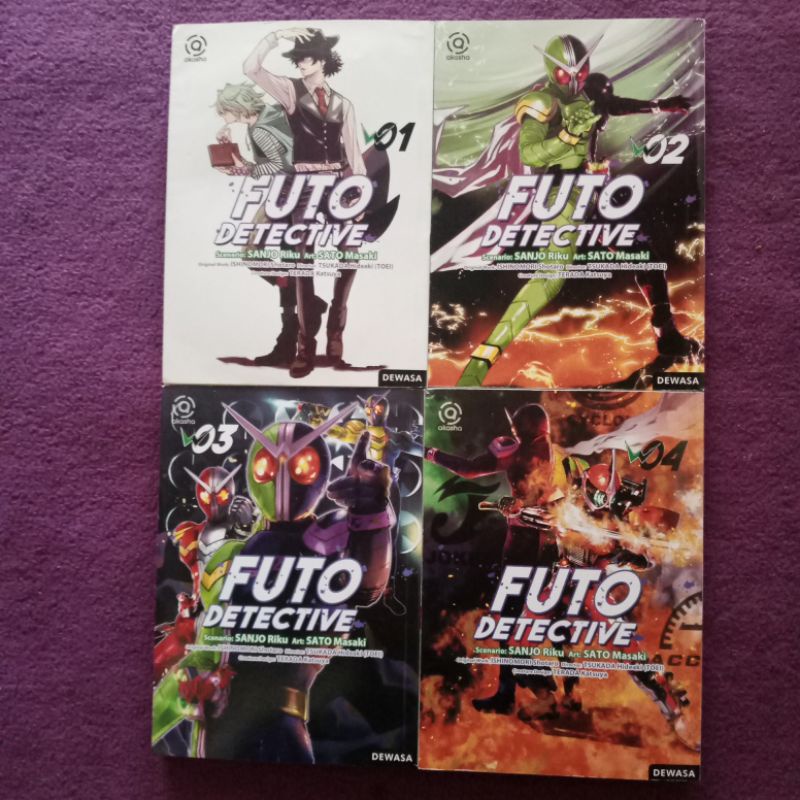 Jual Komik Set Futo Detective 1-4 by Sato Masaki & Sanju Riku | Shopee ...
