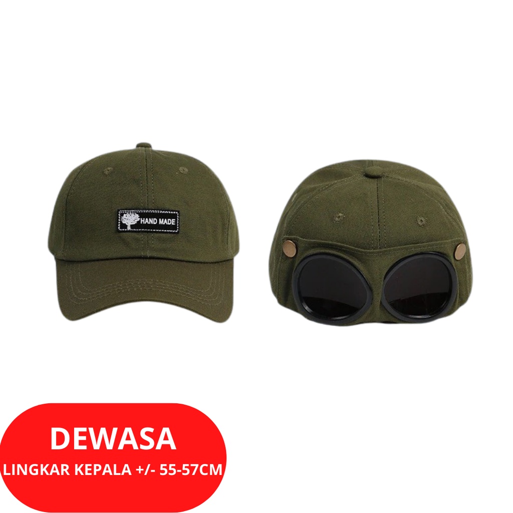 Jual Baseball cap : GOGGLE CAP - Topi baseball topi pria topi wanita ...