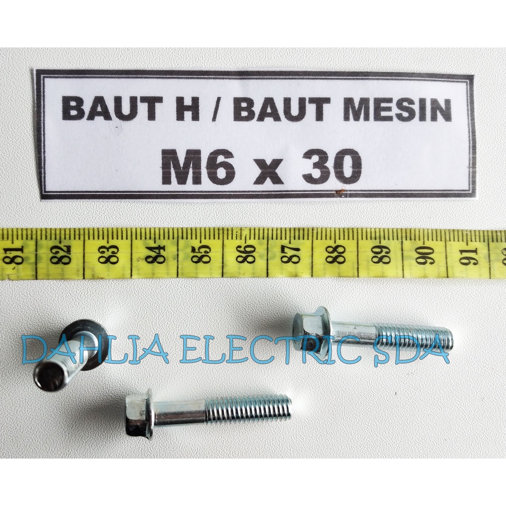 Jual BAUT MESIN MOTOR M6 X 30 | Shopee Indonesia
