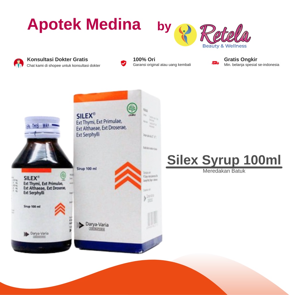 Jual SILEX SYRUP 100ML | Shopee Indonesia