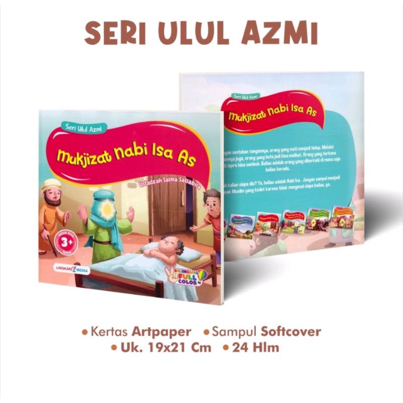 Jual Buku Anak Islam Seri Ulul Azmi Nabi Muhammad Ibrahim Musa Isa Nuh ...